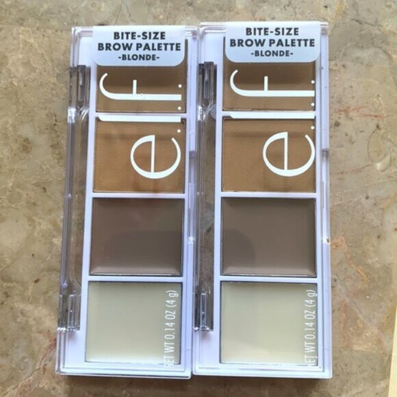 ELF | Makeup | 2x New Elf Bite Size Brow Palette In Blonde | Poshmark